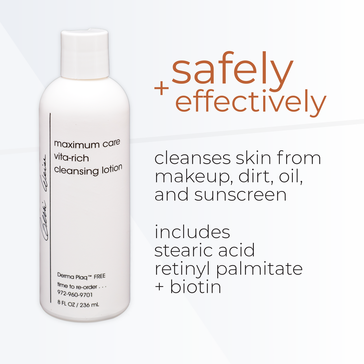 Vita-Rich Cleansing Lotion, Makeup Removal, 7 fl oz – Gerri Weise